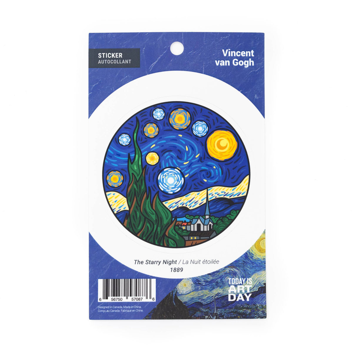 Sticker - Starry Night - Vincent van Gogh – The Museum Store at the ...