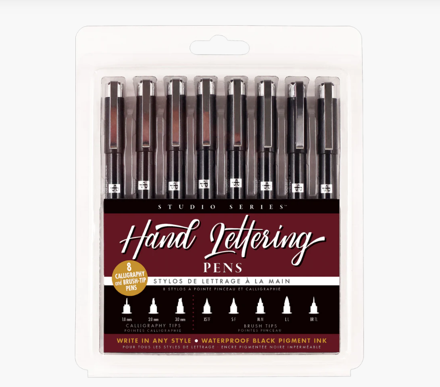 Studio Series Hand Lettering Pens – The Museum Store at the Huntington ...