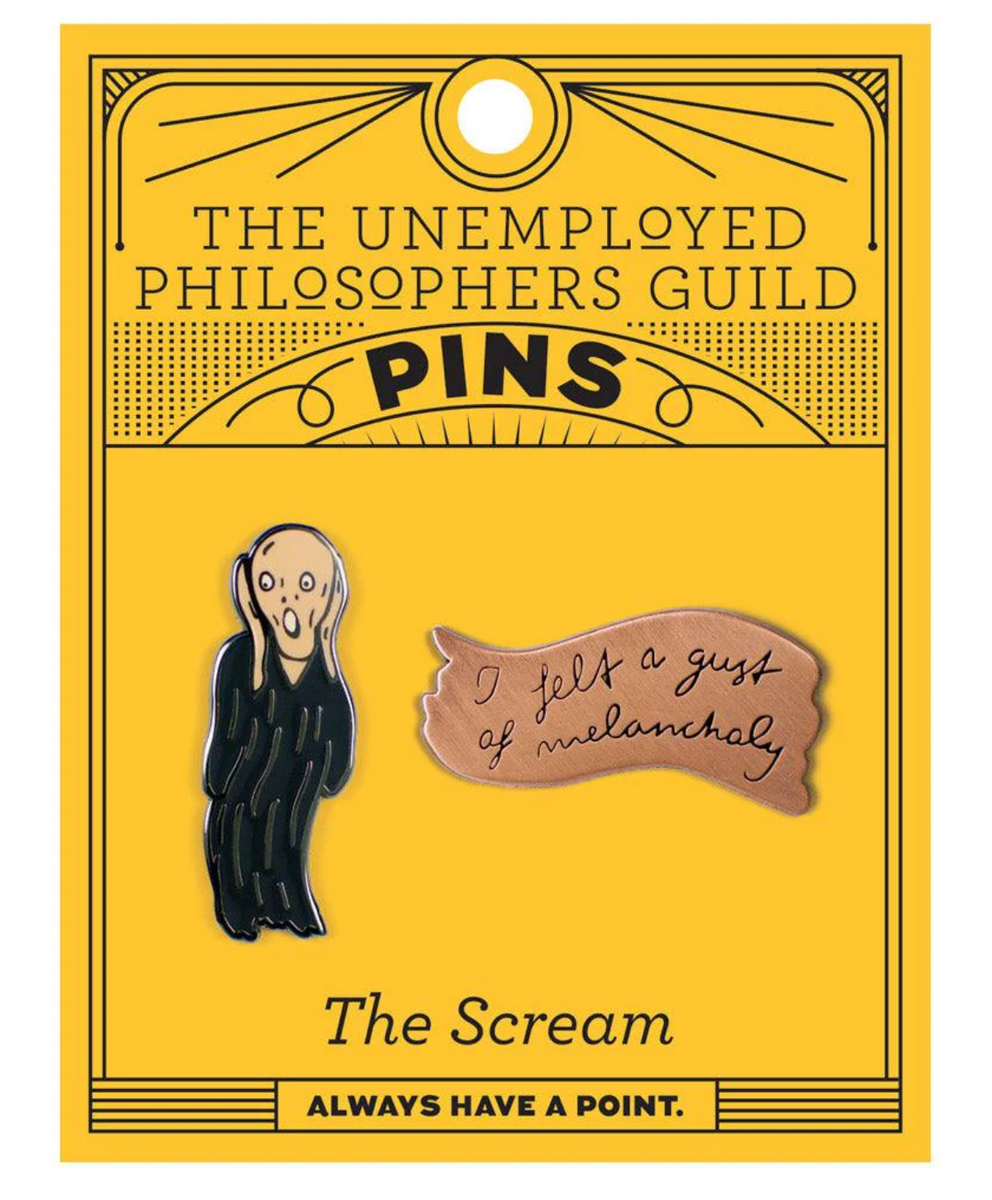 Edvard Munch's The Scream Enamel Pin Set – The Museum Store at the ...