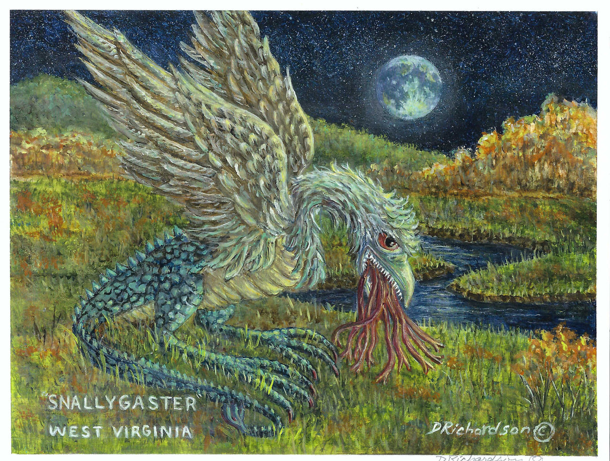 Snallygaster Print – The Museum Store at the Huntington Museum of Art